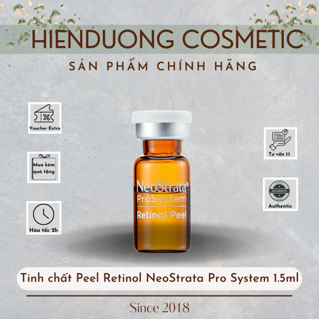 (tặng cọ peel) Tinh chất Peel Retinol NeoStrata ProSystem 1.5ml (Hàng ...