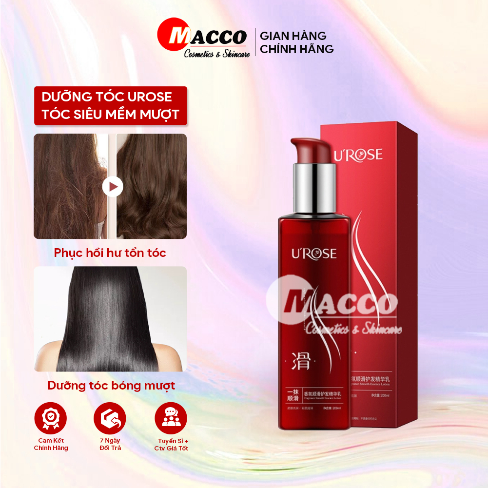 Kem Dưỡng Tóc UROSE 200ml Nuôi Dưỡng Và Phục Hồi Tóc Khô, Hư Tổn, Bảo ...