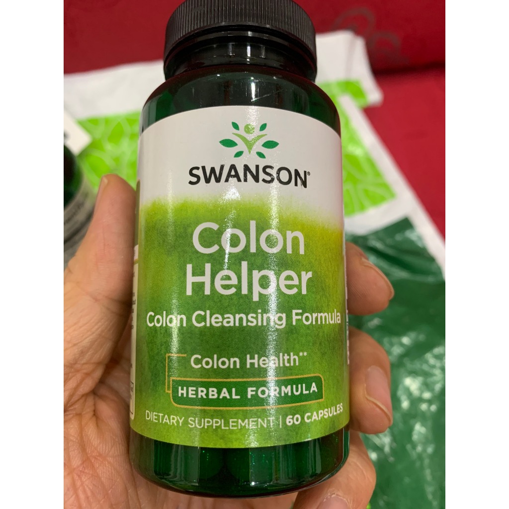 Viên Uống Swanson Colon Helper Hỗ Trợ Chức Năng Đại Tràng Và Hệ Tiêu ...