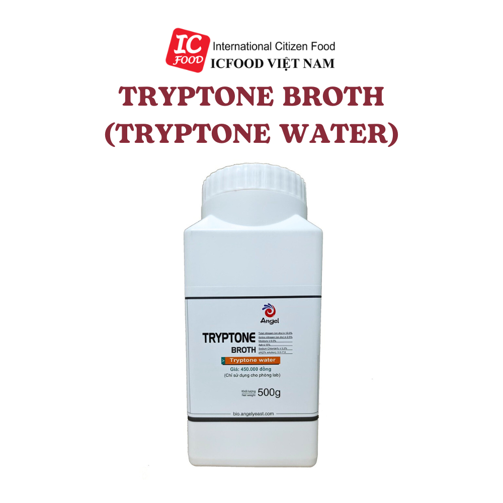 Môi trường Angel Tryptone Broth (Tryptone Water) chai 500g | Shopee ...