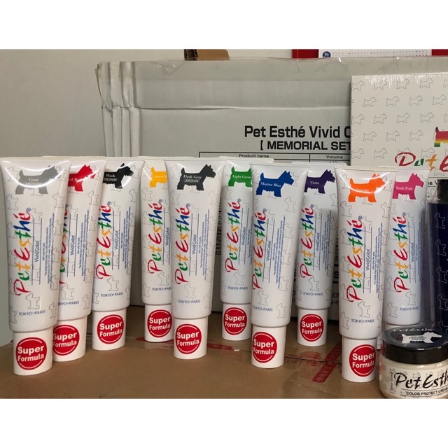 Thuốc Nhuộm Pet Esthe vivid Color - Petesthe dành cho thú cưng | Shopee ...