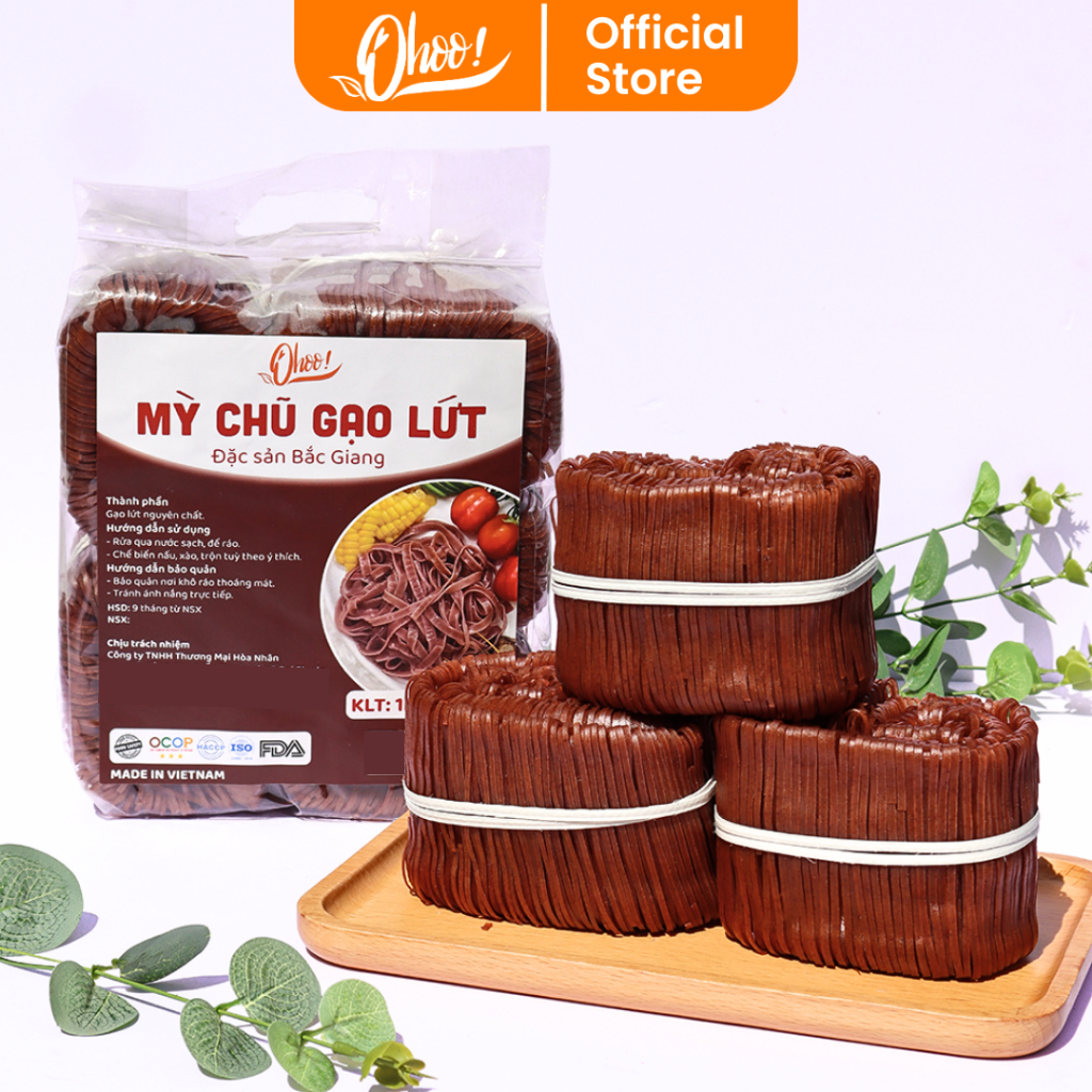 Mỳ Chũ Gạo Lứt OHOO FOODS - Bữa Ăn Dinh Dưỡng, Ăn Kiêng, Giảm Cân ...
