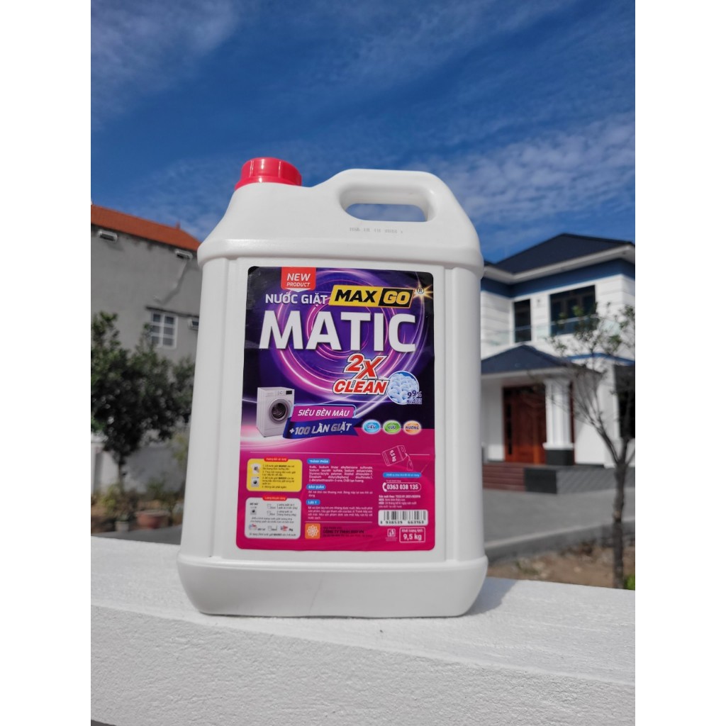 NƯỚC GIẶT MAXGO MATIC 9,5KG | Shopee Việt Nam