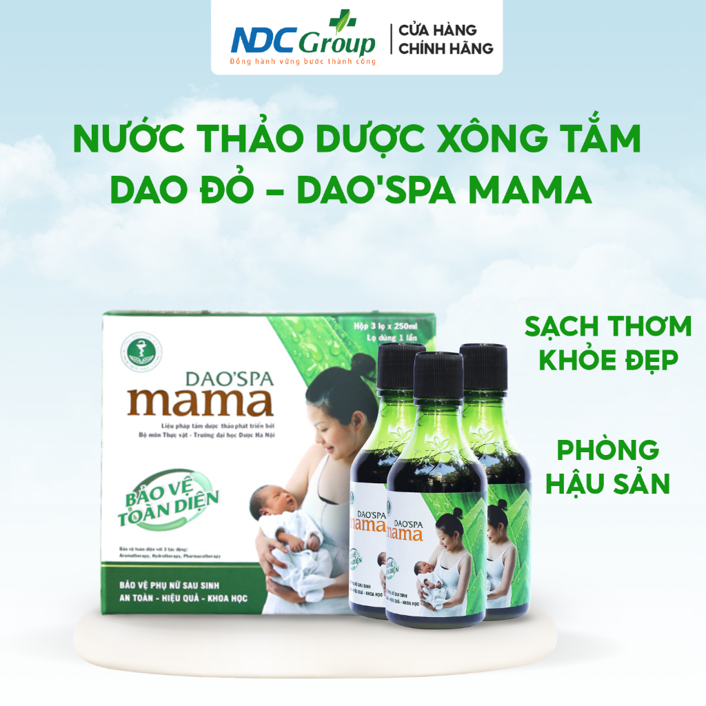Nước thảo dược xông tắm Dao Đỏ - Dao'spa Mama | Shopee Việt Nam