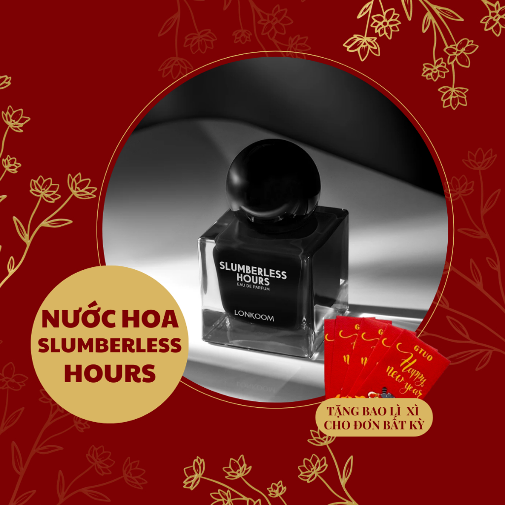Nước hoa dành cho nam LONKOOM Slumberless Hours hương thơm lịch lãm ...