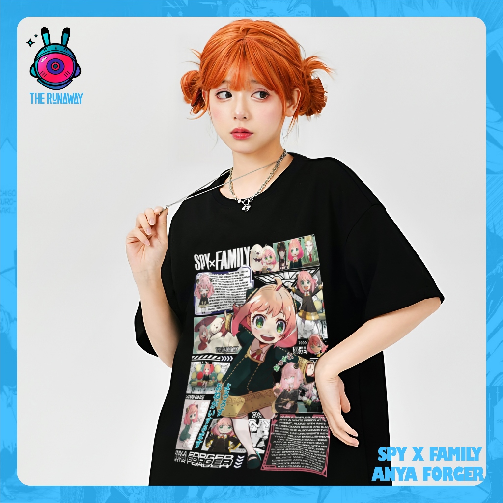 Áo phông Spy x Family: Anya Forger cotton 100% cho Nam / Nữ by The ...
