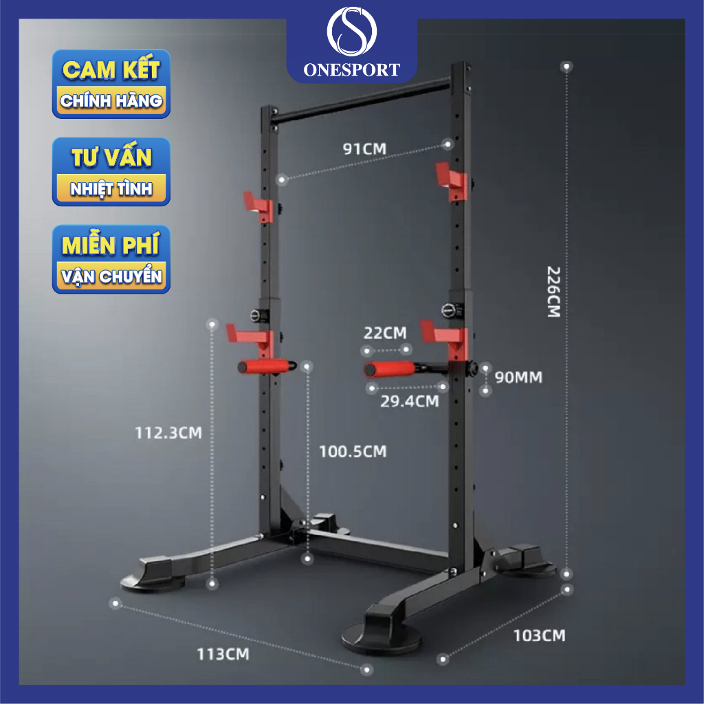 Khung tạ đa năng điều chỉnh TK03 - One Sport | Shopee Việt Nam