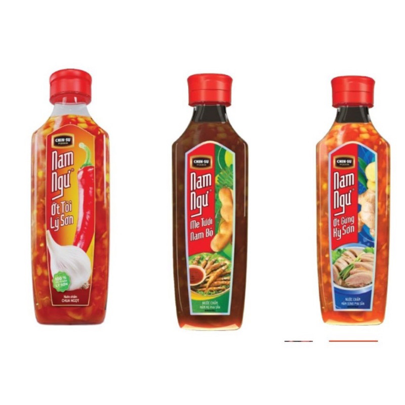 Combo 3 Chai Nước Mắm Nam Ngư Ớt Tỏi/ Ớt Gừng/ Mắm Me Nam Ngư | Shopee Việt Nam