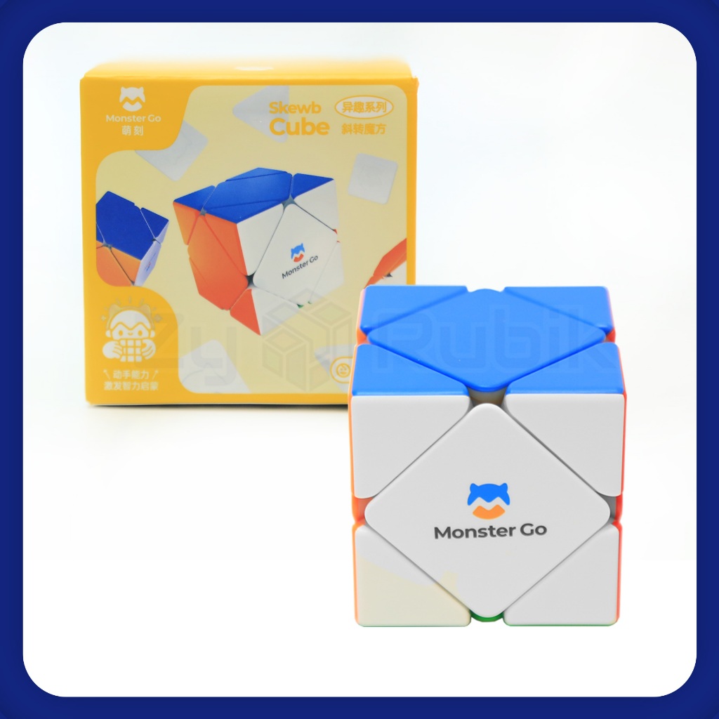 Rubik Gan Monster Go 2024- Combo Rubik Gan Monster Go 2x2 3x3 3x3 M 3x3 ...