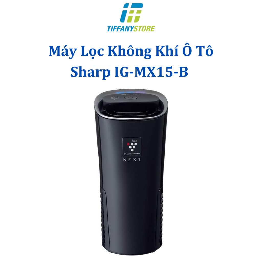 Máy lọc không khí khử mùi ô tô Sharp - Nhập từ Nhật - IG-MX15-B - IG-KC15-BB | Shopee Việt Nam