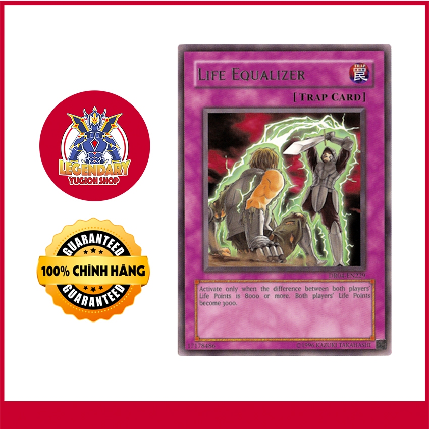 [Thẻ Bài Yugioh Chính Hãng] Life Equalizer | Shopee Việt Nam