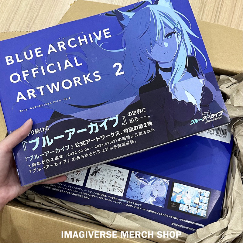 Bộ hình ảnh trò chơi game nhân vật Blue Archive Official Artworks 2 ...