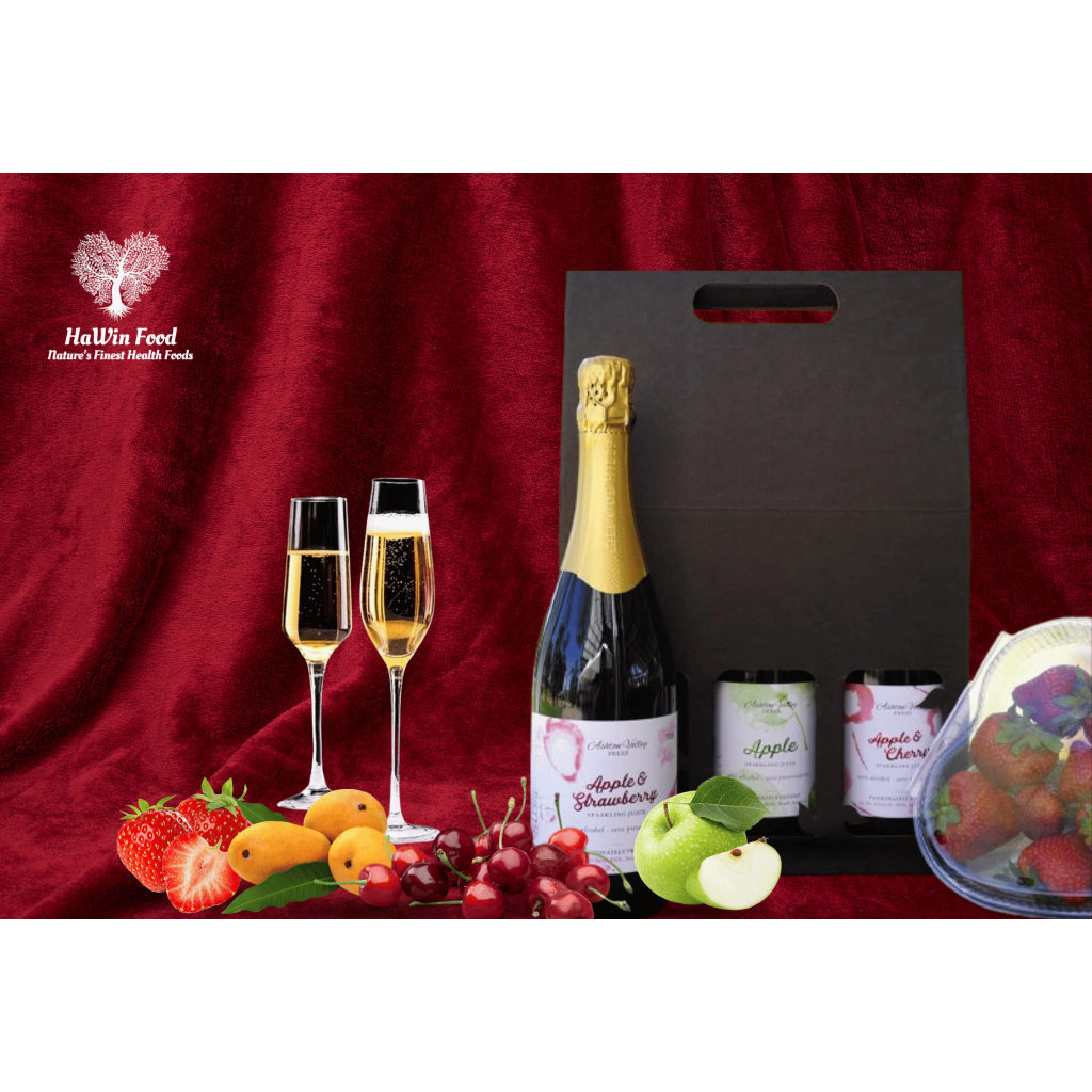 Sâm Panh không cồn, nước ép nguyên chất có ga Ashton Valley Úc | Shopee ...