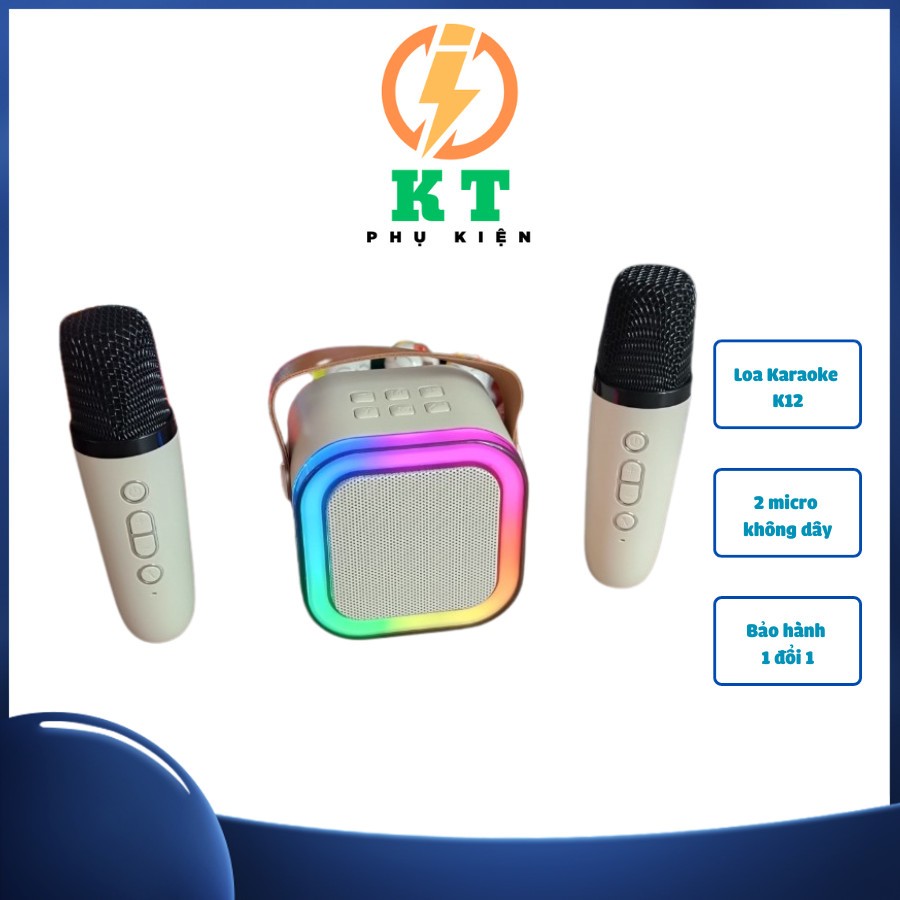 Loa bluetooth karaoke mini K12, loa bluetooth karaoke mini 2 micro ...