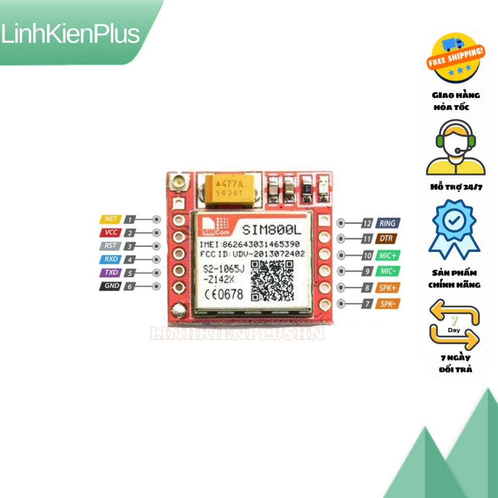 Module SIM800L Mini GPRS GSM | Shopee Việt Nam