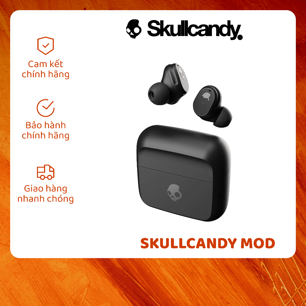 Skullcandy Mod - Tai nghe nhét tai bluetooth true wireless | Shopee ...