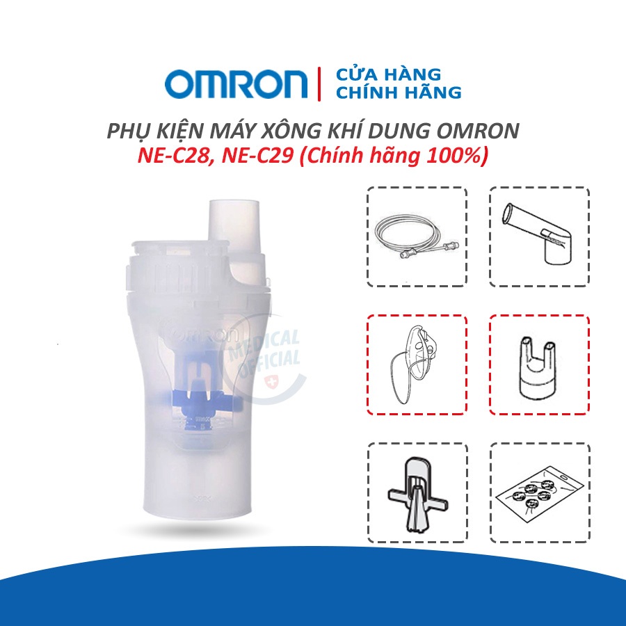 Phụ kiện máy xông OMRON NE-C28, NE-C29 - Chính hãng OMRON | Shopee Việt Nam