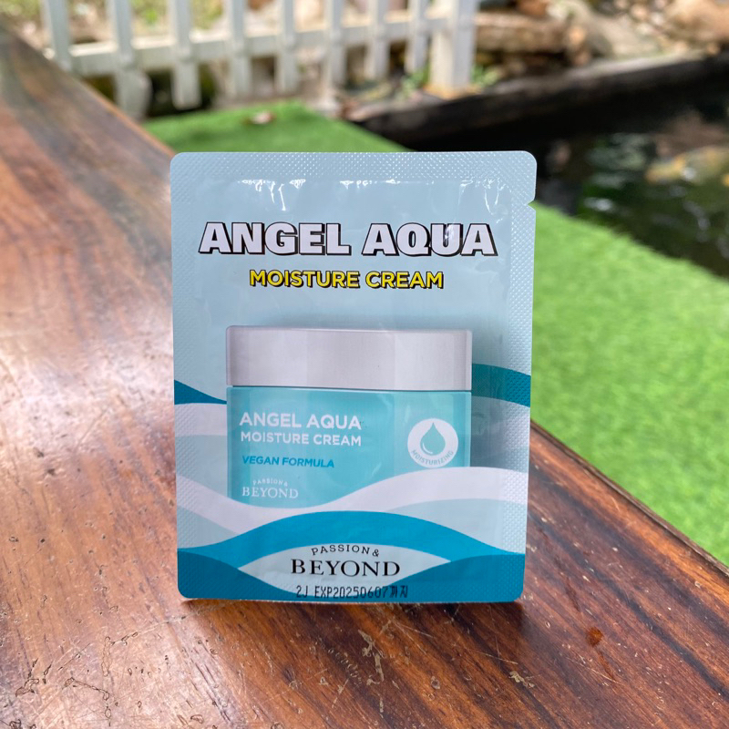 [GIÁ DÙNG THỬ] Combo 10 gói Kem dưỡng ẩm cấp Nước làm dịu Beyond Angel Aqua Moisture Cream ...