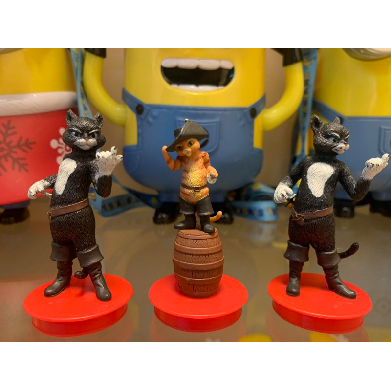 Mô hình rạp phim topper ly nước combo movie, cup topper figure phim Mèo ...
