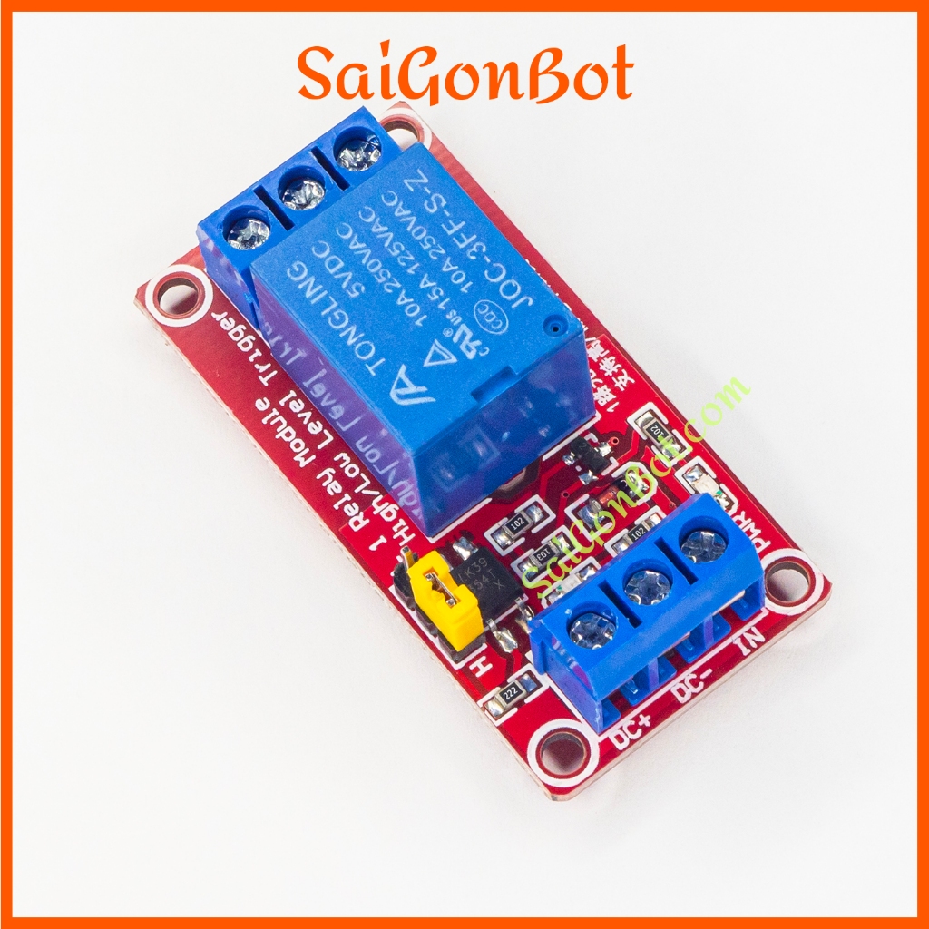 1 Relay (5V/12V) High/Low (H/L) Level Trigger Module | Shopee Việt Nam