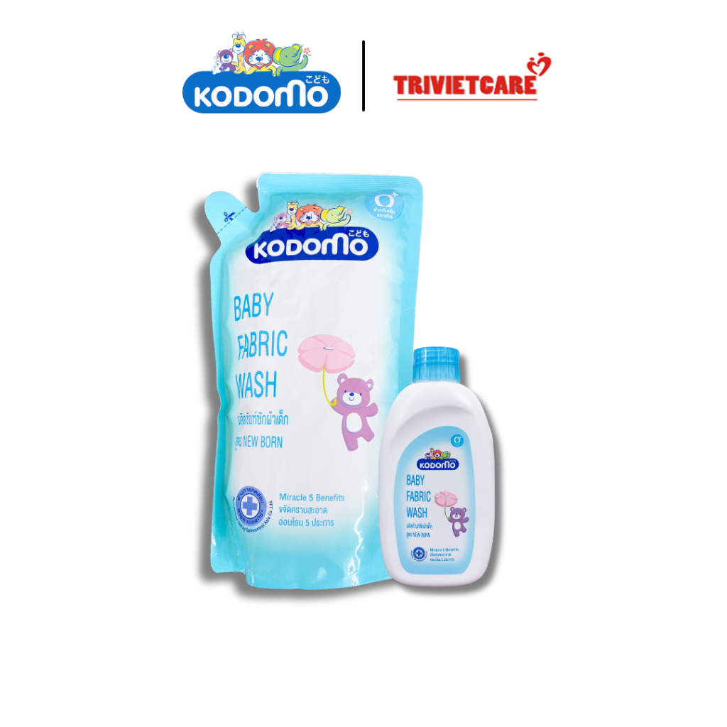 NƯỚC GIẶT XẢ QUẦN ÁO TRẺ SƠ SINH KODOMO NEW BORN 0+ 200ml và 600ml | KHÔNG GÂY KÍCH ỨNG | Shopee ...