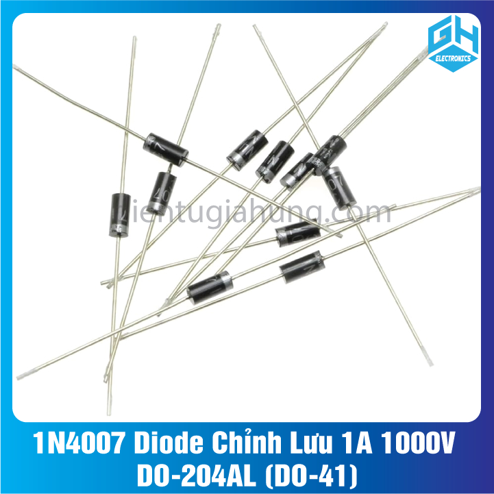 COMBO 20 con 1N4007 Diode Chỉnh Lưu 1A 1000V DO-204AL (DO-41) | Shopee ...