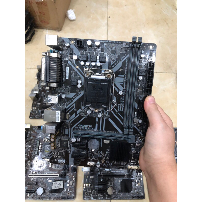 Main H310 cũ các hãng msi giga | Shopee Việt Nam