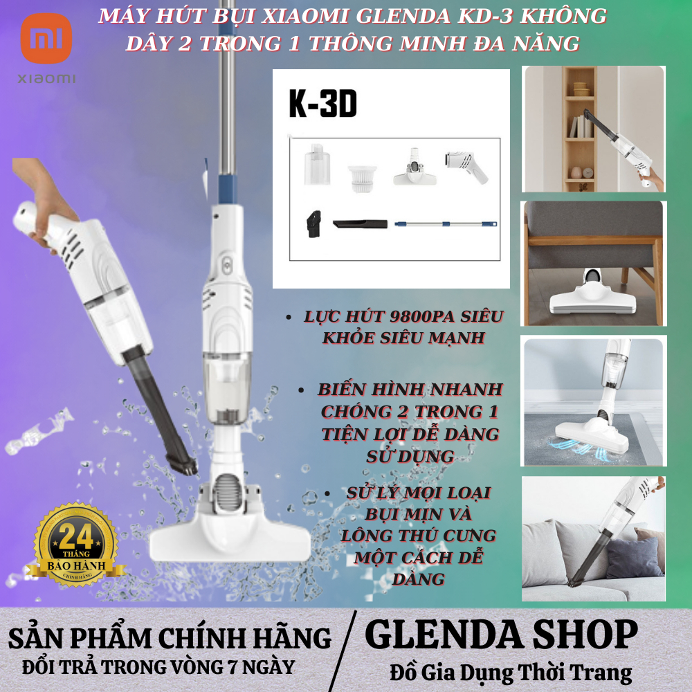 Máy Hút bụi KELEDI-K3D, Không Dây, Cầm Tay, Đa Năng, Thông Minh, Lực ...
