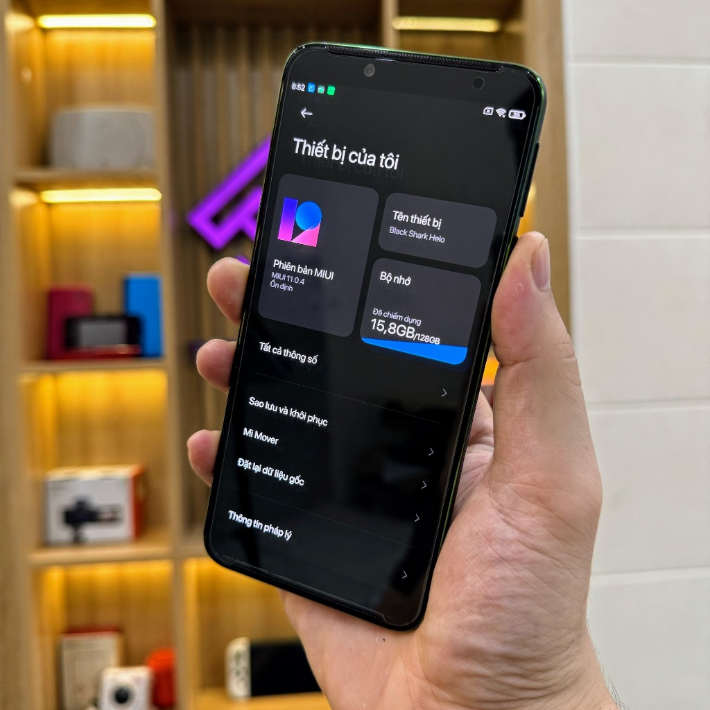 Điện thoại Xiaomi Black Shark Helo màn AMOLED 6 inch - Snapdragon 845 ram 8G 128G | Shopee Việt Nam