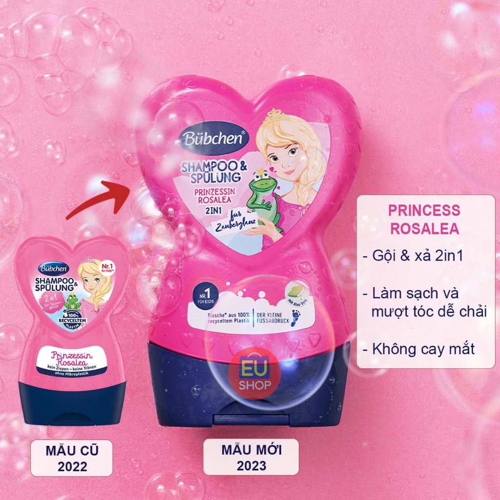 Sữa tắm gội cho bé Bubchen & Balea Đức 2in1 Lọ 230 & 400ml | Shopee Việt Nam