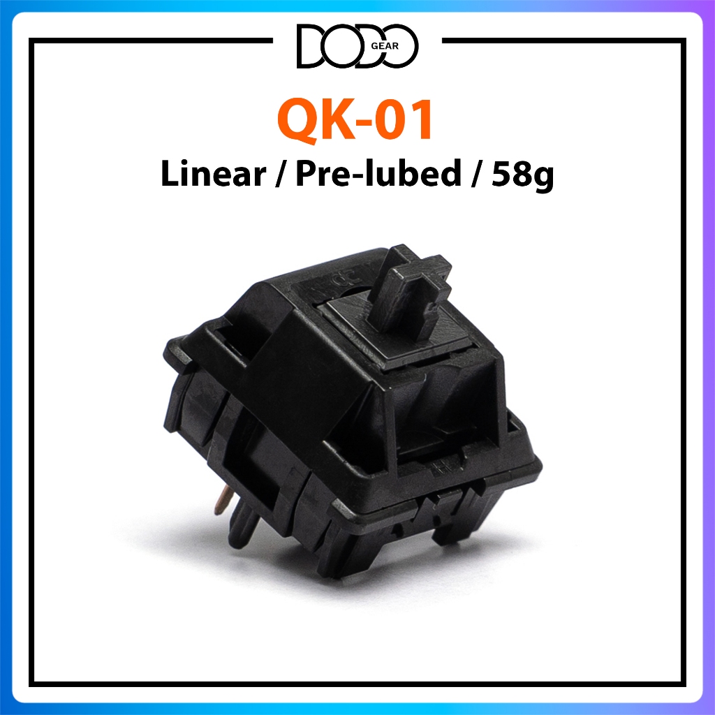 Switch QK01 Duhuk x QK 5 PIN Linear 58g công tắc bàn phím Switch QK01 5 pin DoDo Gear | Shopee ...