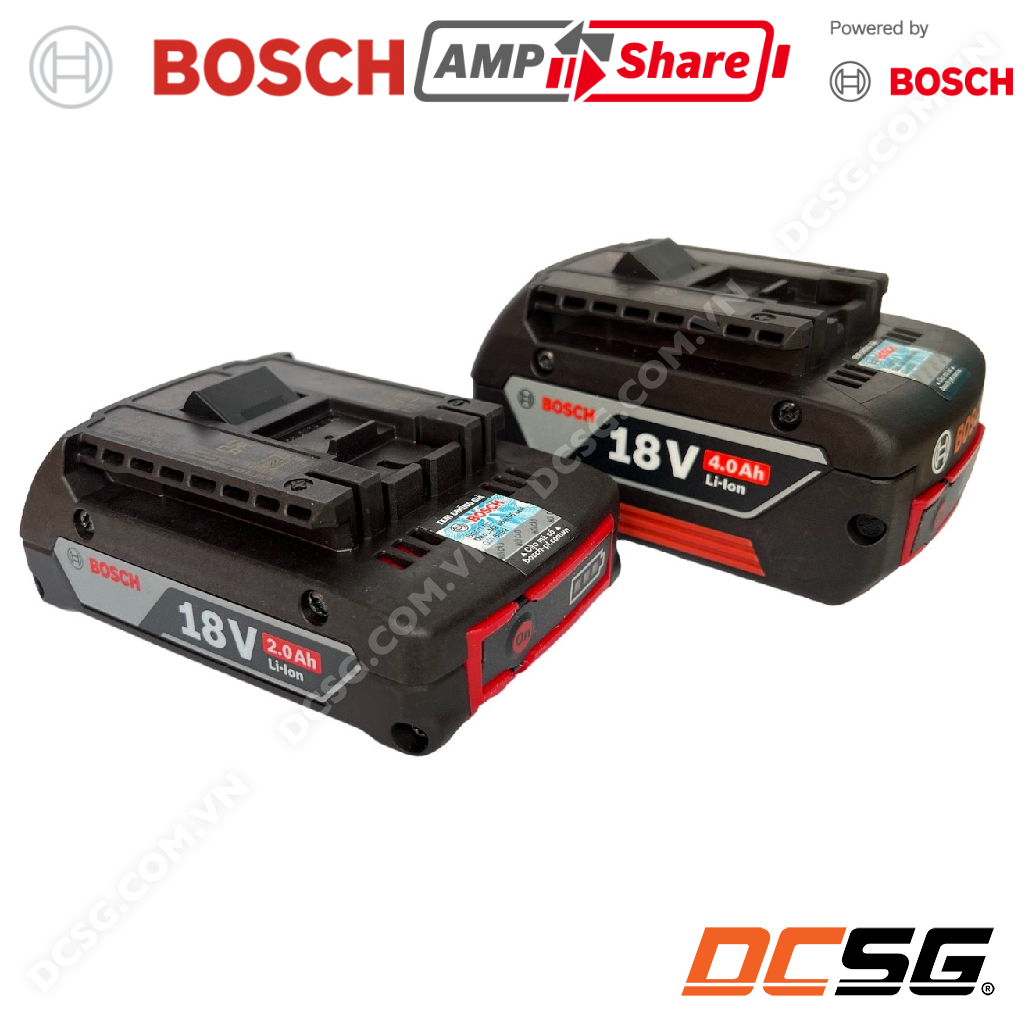 Pin Lithium-ion GBA 18V AMPShare™ Bosch Chính hãng | DCSG | Shopee Việt Nam