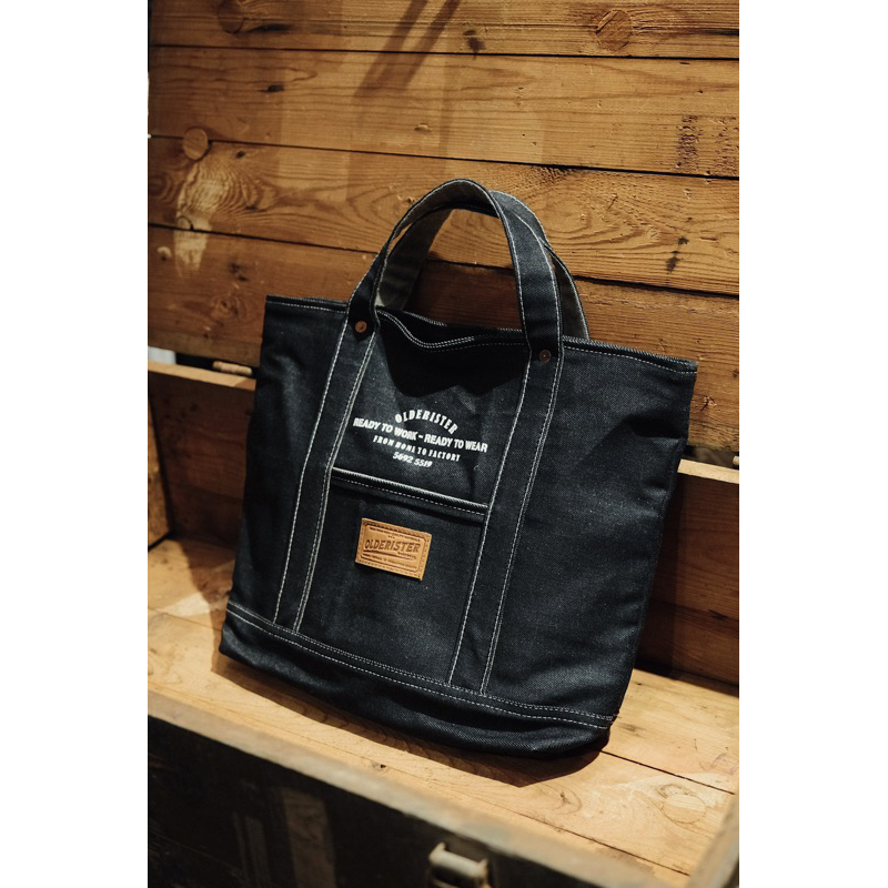 Túi Tote Denim RTW - Olderister | workwear | Shopee Việt Nam
