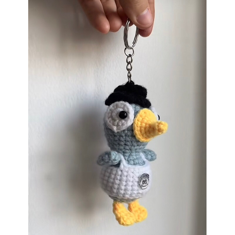 Móc khoá goose goose duck vịt của độ mixi bằng len | Shopee Việt Nam