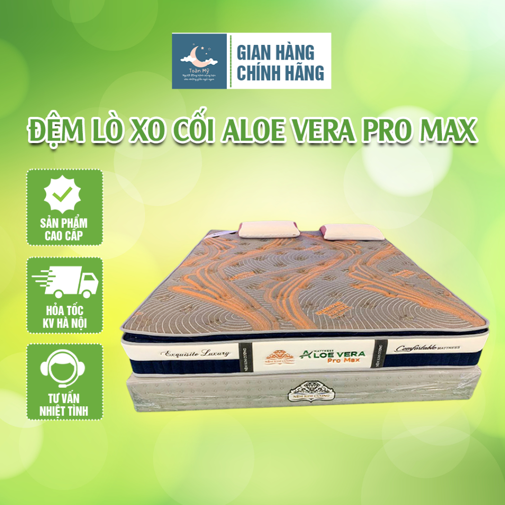 Đệm lò xo Cối aloe vera pro max-cao 28 | Shopee Việt Nam