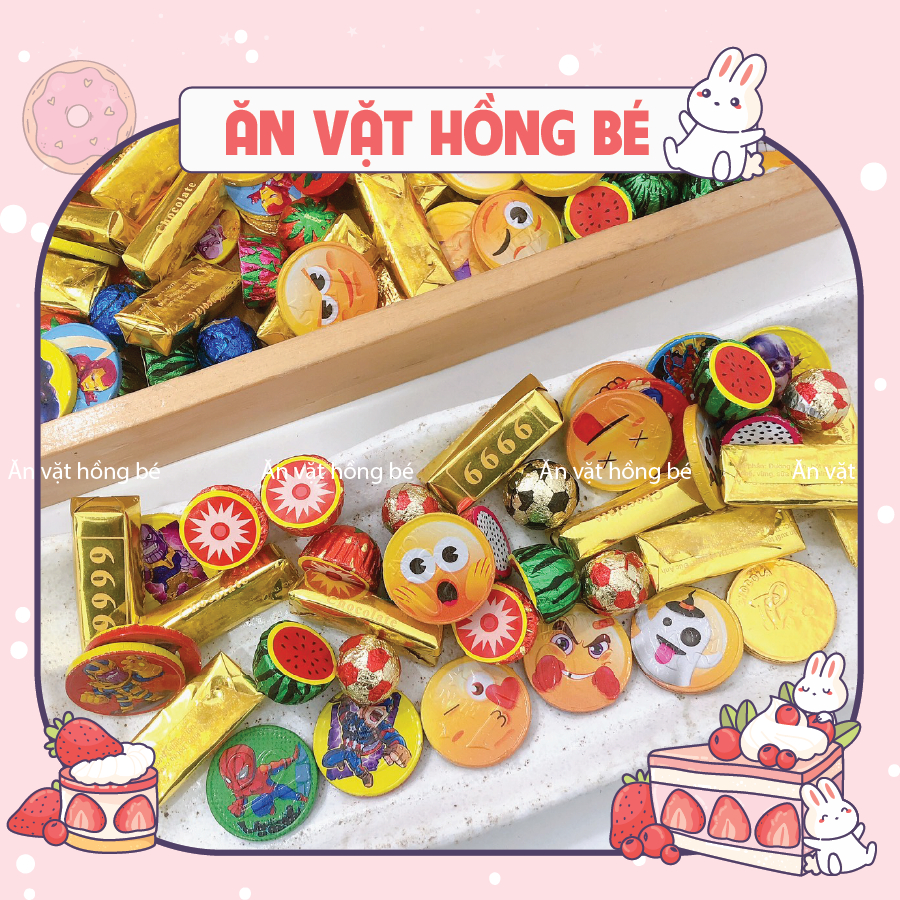 500G Kẹo Socola Mix Nhiều Hình Ngộ Nghĩnh Cute, Đồ ăn vặt | Shopee Việt Nam