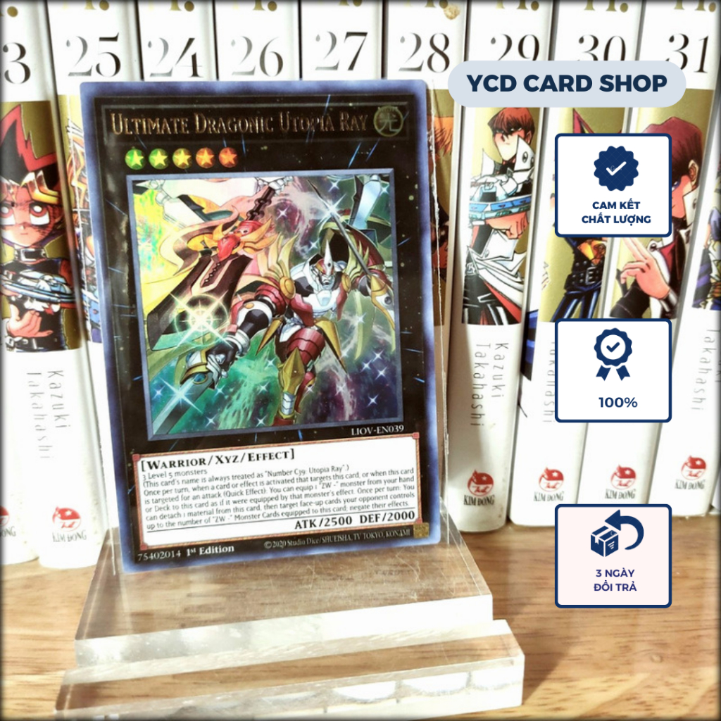 Thẻ bài yugioh chính hãng Ultimate Dragonic Utopia Ray – Ultra Rare | Shopee Việt Nam
