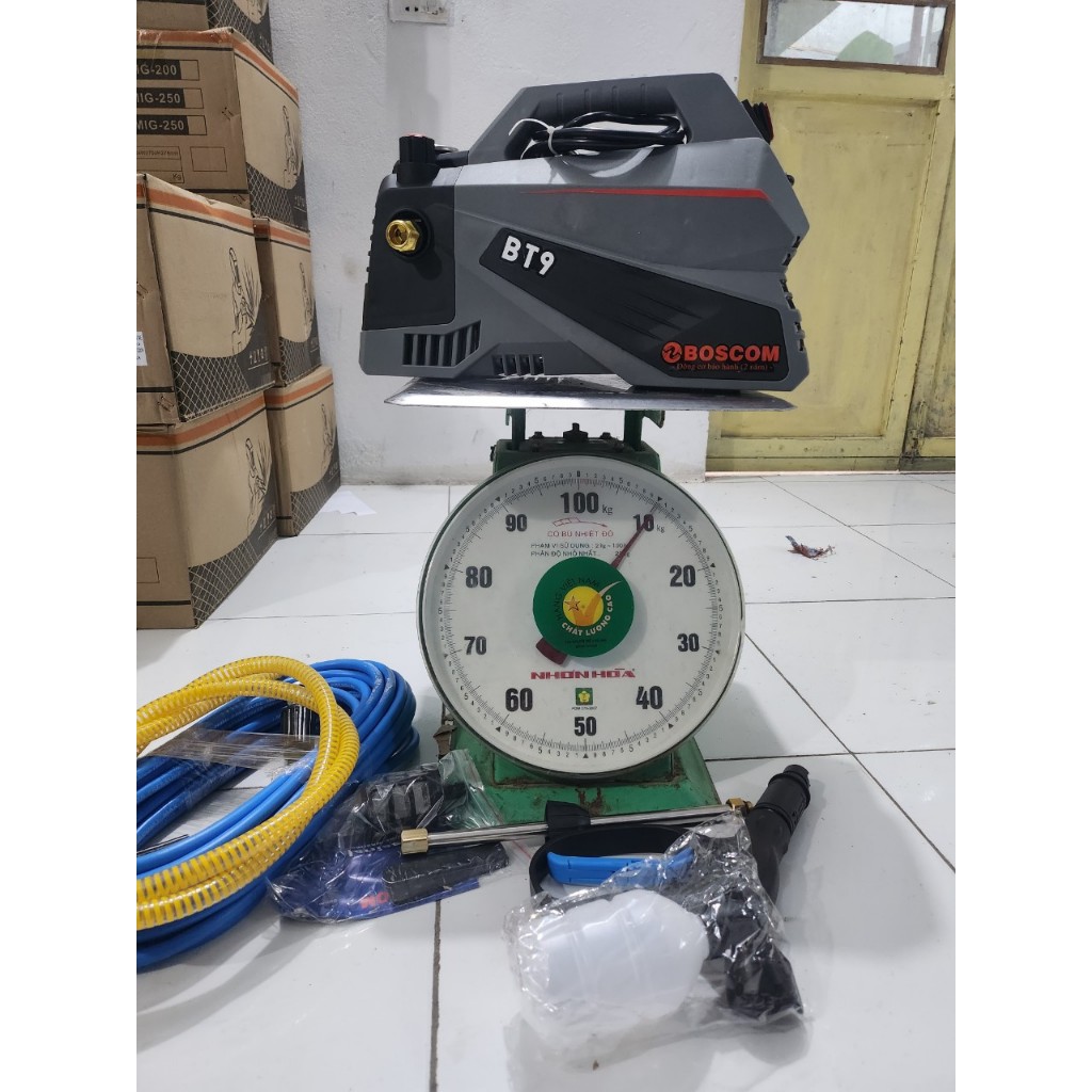 máy rửa xe áp lưc cao bos com bt9 bảo hành 24 tháng | Shopee Việt Nam