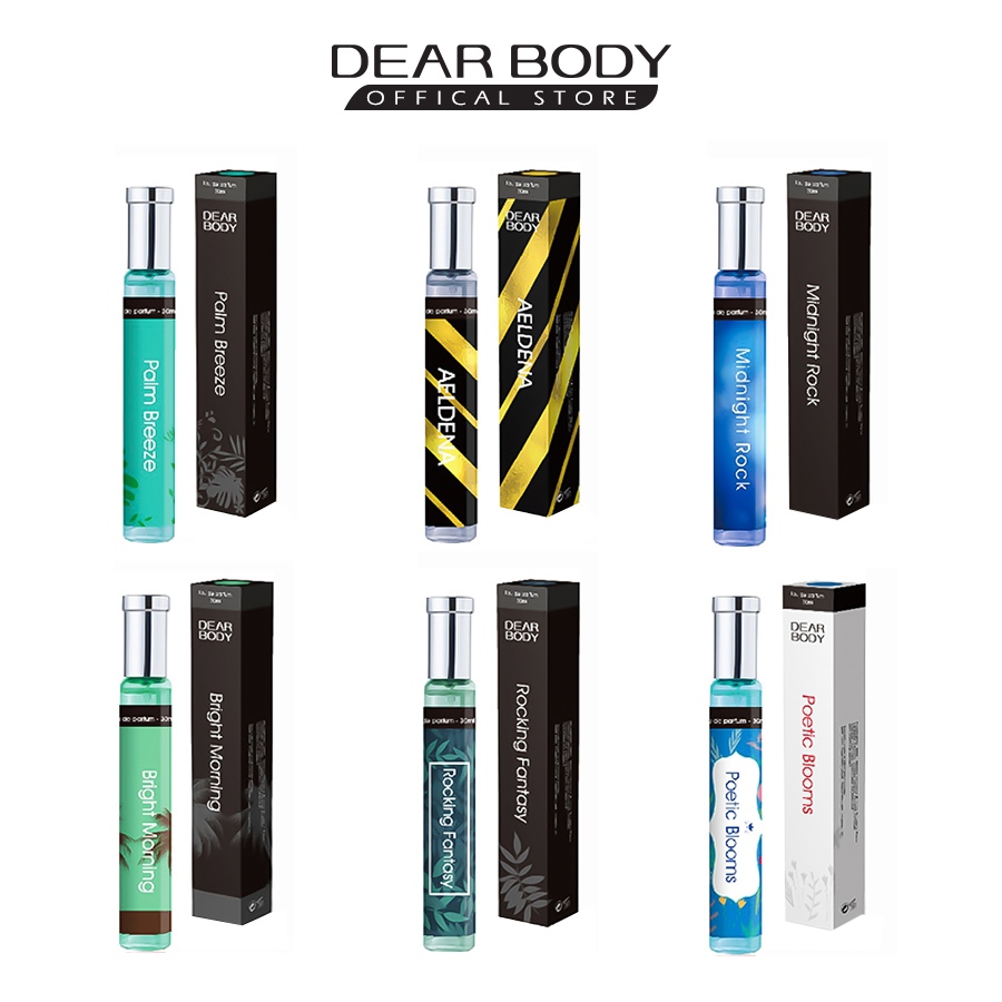 Nước hoa toàn thân cho nam DEAR BODY Eau De Perfume 30ml | Shopee Việt Nam