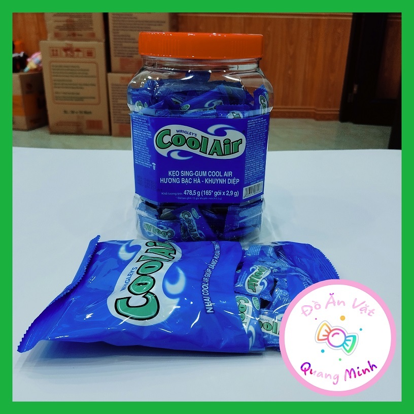 Bán sỉ lọ kẹo cao su Sing-gum Cool Air 165 cái và gói nhỏ 50 cái với ...