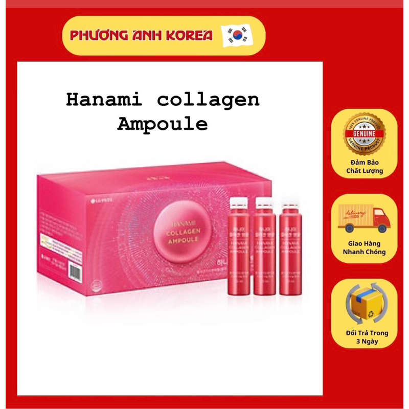 Nước Uống Collagen Hàn Quốc – Hanami Collagen Ampoule 1 hộp 700ml (25ml ...