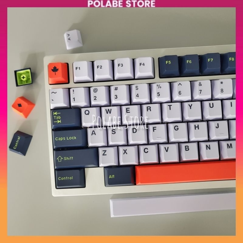 Keycap Grand Prix Cherry FISHING Cherry Profile chất liệu ABS double ...