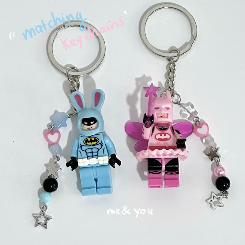 [ Batman matching keychains ] Móc khoá cặp dễ thương | Shopee Việt Nam