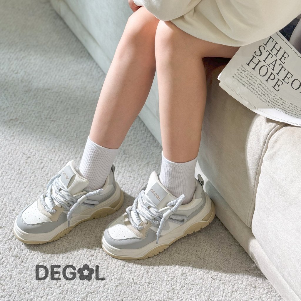 GIÀY SNEAKER DEGOL UNISEX ĐẾ TĂNG CHIỀU CAO 6 PHÂN DG03 | Shopee Việt Nam