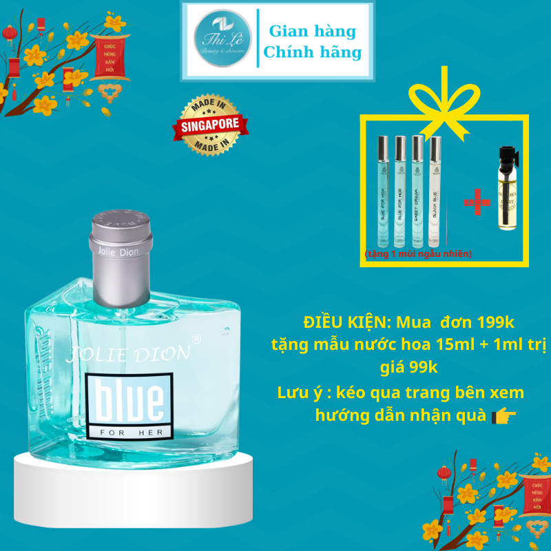 Nước hoa(Dầu thơm) Blue nữ chính hãng thơm lâu,hương dịu nhẹ- Blue ...