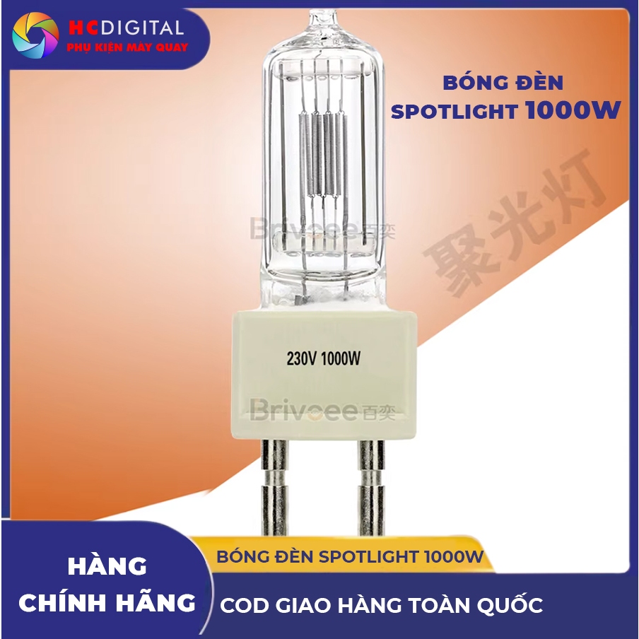 Bóng đèn spotlight 1000w, bóng đèn giả nắng | Hàng chính hãng ...