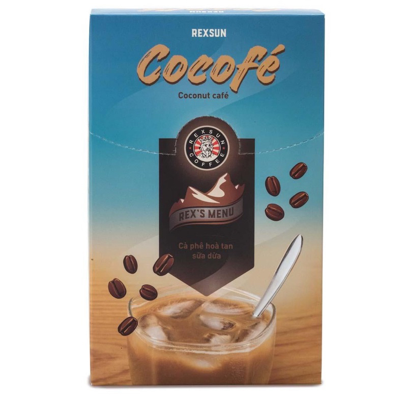 CÀ PHÊ HOÀ TAN SỮA DỪA INSTANT DELIGHT COCOFE 160G REXSUN | Shopee Việt Nam