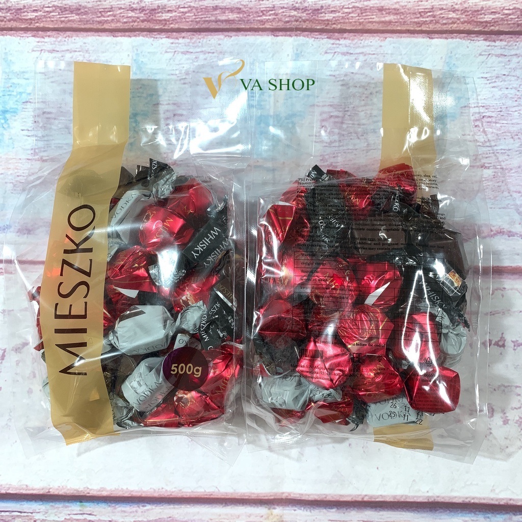 Kẹo Socola Cherry Mieszko Nga gói 500g | Shopee Việt Nam