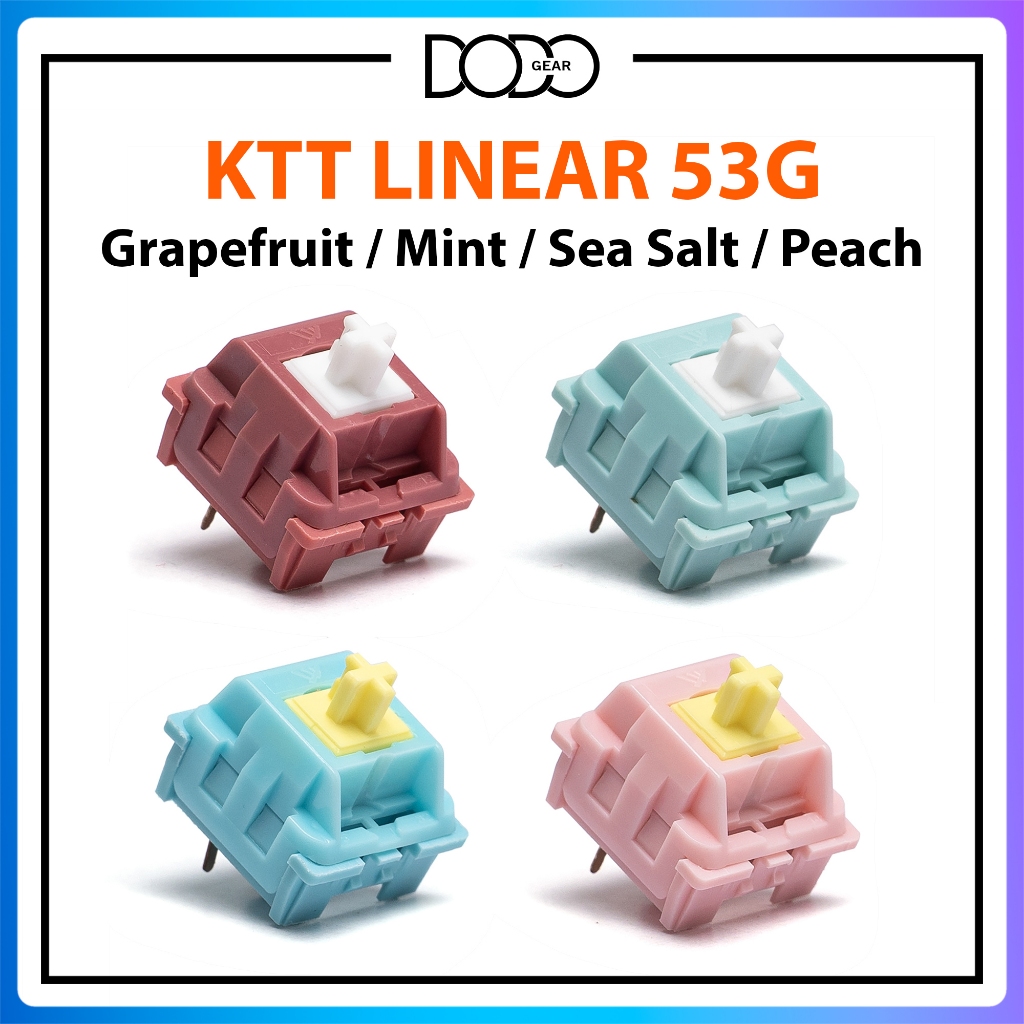 Switch KTT Grapefruit Sea Salt Lemon Mint Peach 3 PIN Linear 53g công ...