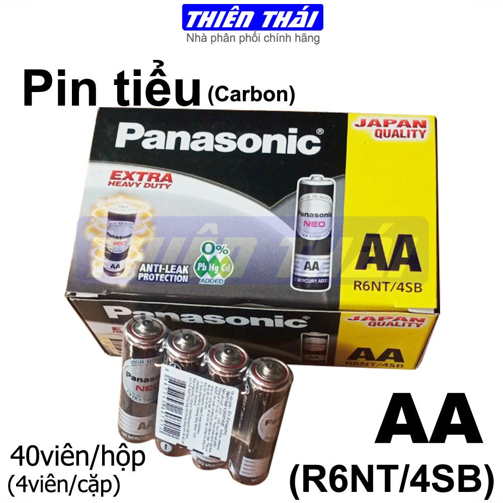 Hộp 40/60 viên pin AA Panasonic R6NT/4SB,pin tiểu hàng chính hãng.Pin ...